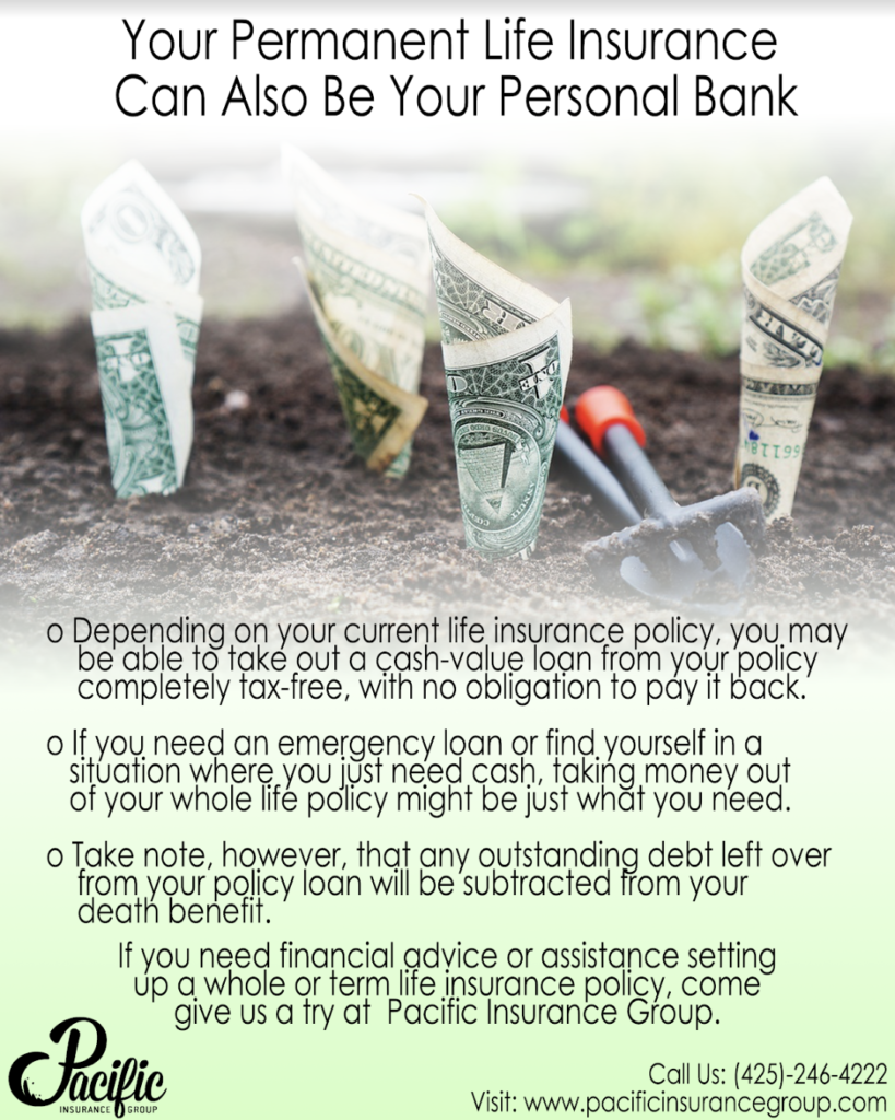 Using Permanent Life Insurance as Your Personal Bank - Pacific ...
